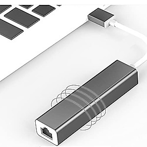 SHYPT One-to-Three Type-c to Gigabit Network Card Usb3.0 to Network Splitter Rj45 Converter