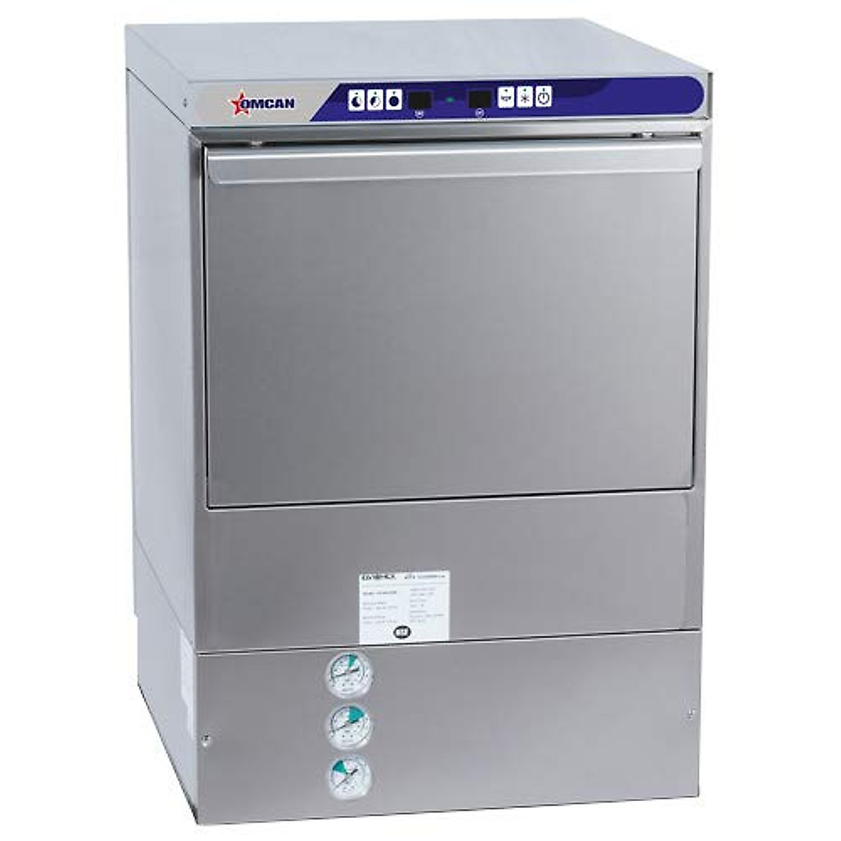 OMCAN 45219 CD-GR-0500 High-Temp Undercounter Commercial Restaurant Dishwasher