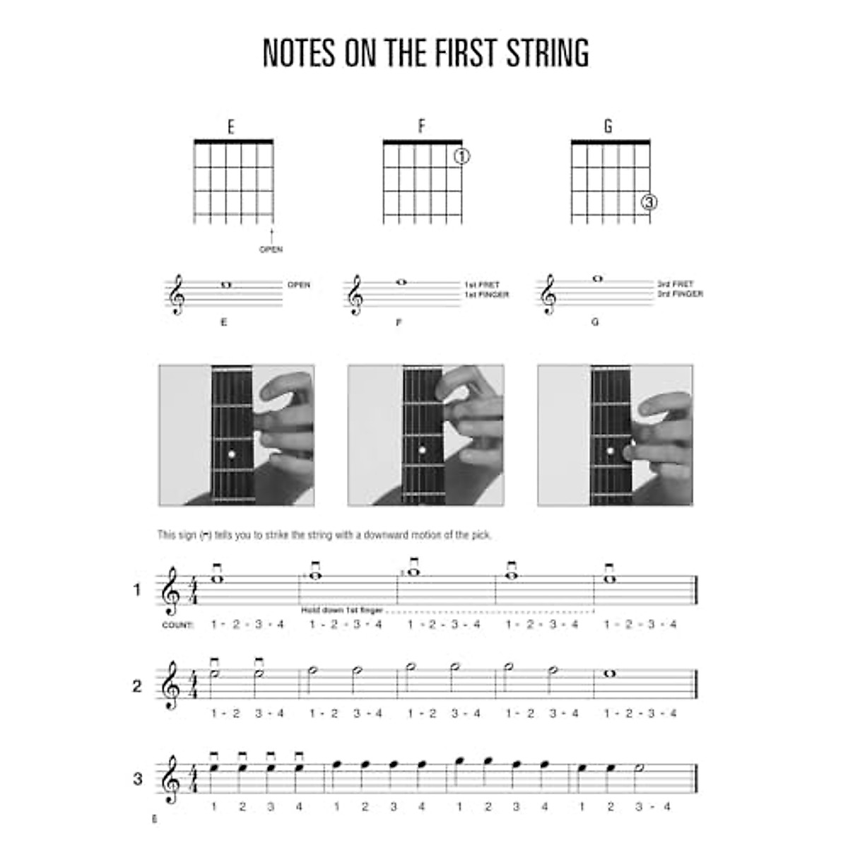 Hal Leonard Guitar Method Book 1: Book Only