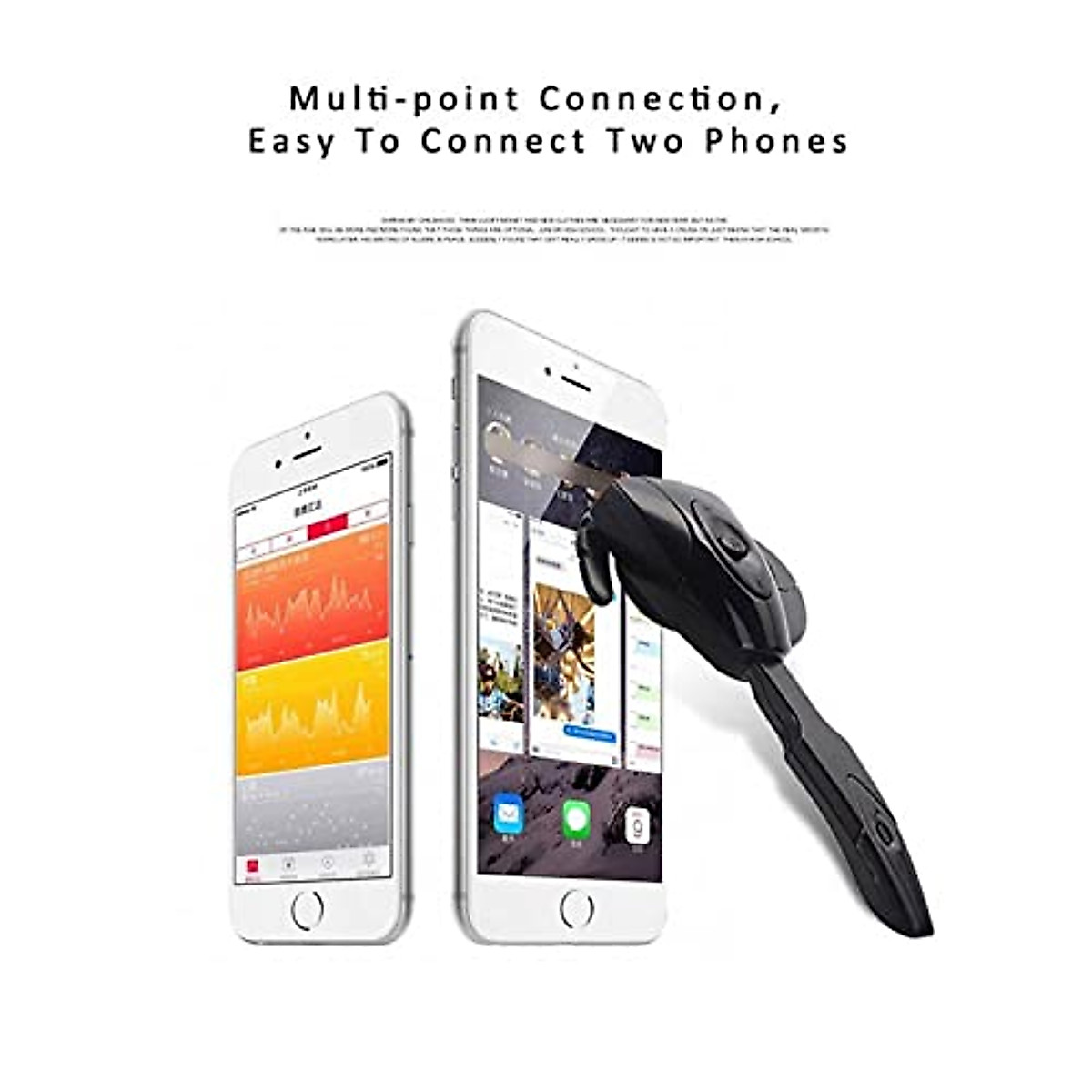 #KJSSt8 Mini Sport Earphone Bluetooth5 0 Wireless Headset Handfree Ear Hook Mic