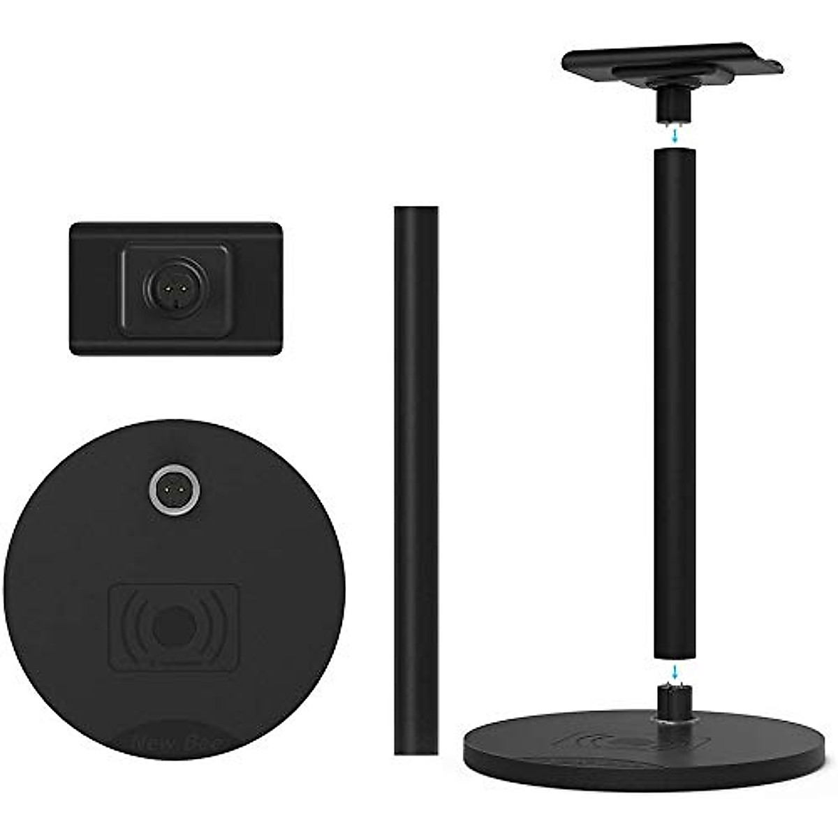 Headphone Stand Gaming Headset Stand with Wireless Charging Sturdy 2-in-1 Headset Holder & Wireless Charger for iPhone 8/8 Plus/X Samsung S8/S8 PlusS7/S7 Edge/S6/S6 Edge
