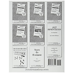 TRY1057 - Basic Jazz Conception for Saxophone Volume 1 - Book/CD