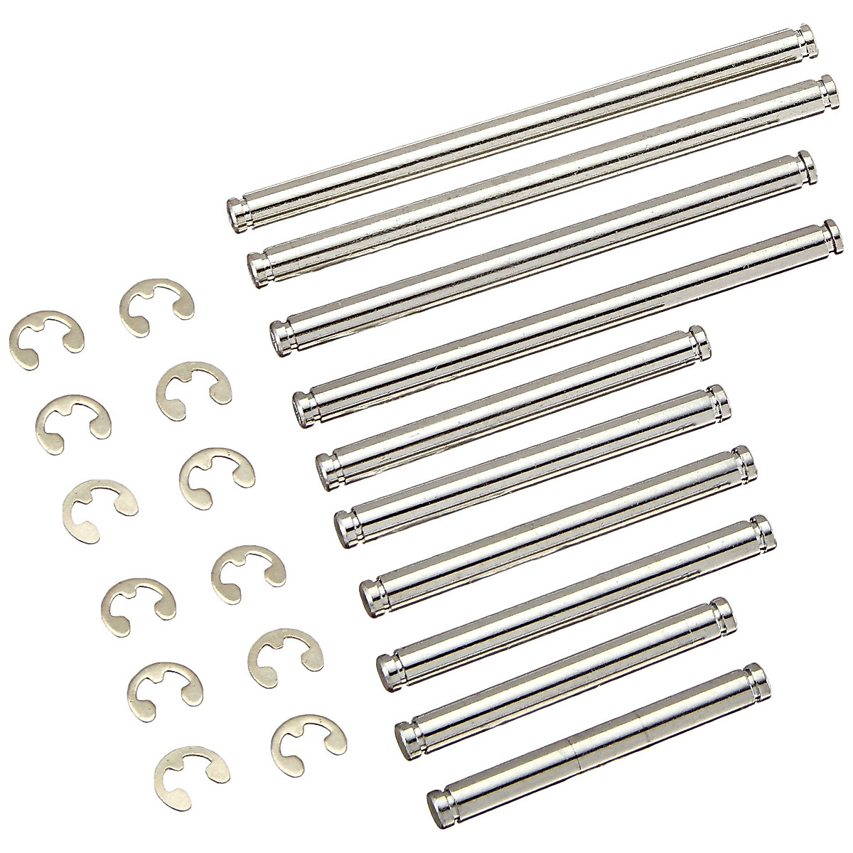 Traxxas 1939 Suspension Pin Set, with Hard Chrome W and E-Clips