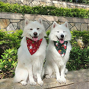 Professional*Bags AUPET 3 Pieces Christmas Dog Bandanas Thanksgiving Pet Bandana Halloween Pet Triangle Scarf Neckerchief Washable Dog Bibs for Dog and Cat