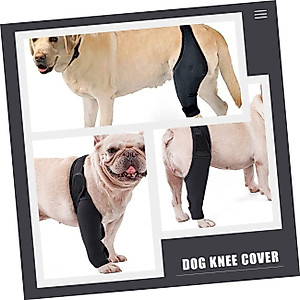 Balacoo Leg Sleeves Puppy Knee Brace Dog Leg Support Paw Balm Dogs Lick Safe Dog Braces for Dogs Knee Support Dog Recovery Sleeve Dog Leg Sleeve Dog Care Pet Mesh Fabric Leg Brace