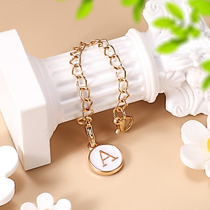 SAVITA Letter Charm Accessories for Stanley Cup, Letter Charm Accessories Personalized Name ID Letter Handle Charm Letter Charm for Stanley Tumblers (Letter A)