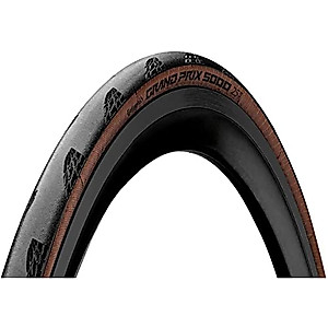 Continental Pair Grand Prix 5000 Folding Tires 700x28c Black Transparent 700c, 700x28