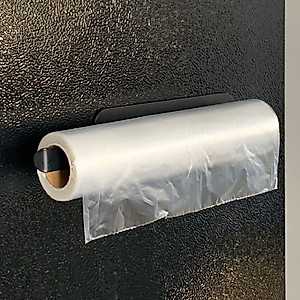 CASUN Paper Towel Holder - Multifunctional Towel Bars - Sticks to Any Smooth Surface - for Kitchen, Work Benches, Storage Closets, Grill, Garage