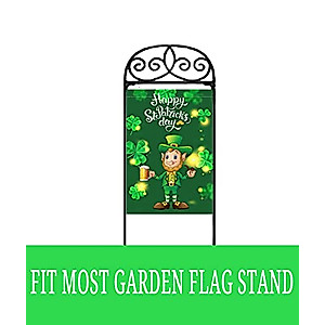 Tinuos St. Patrick's Day Garden Flag 12.5 x 18 Inches (Style one)