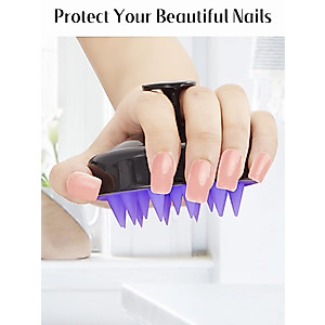 HEETA Hair Shampoo Brush, Scalp Care Hair Brush with Soft Silicone Scalp Massager (Black)