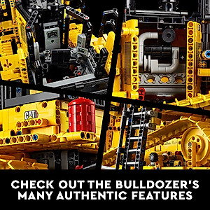LEGO Technic App-Controlled Cat D11 Bulldozer 42131 Building Set for Adults (3,854 Pieces)
