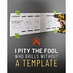 ECHOGEAR Wall Mount TV Bracket for TVs Up to 90" - Low Profile Design Tilts to Eliminate Glare - Includes Drilling Template & Can Be Leveled After Install - UL Listed for Safety