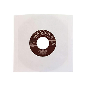 (500) Archival Quality Acid-Free Heavyweight Paper Inner Sleeves for 7" Vinyl Records #07IW