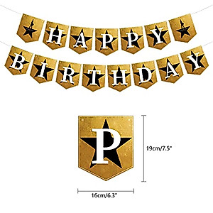 American Musical Party Decorations 32PCS Birthday Party Supplies Cake Toppers Cupcake Balloon Decor for Dessert Picks Boys Girls kids