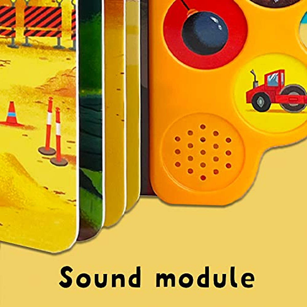 Let's Sing Construction Songs 6-Button Children's Song Board Book