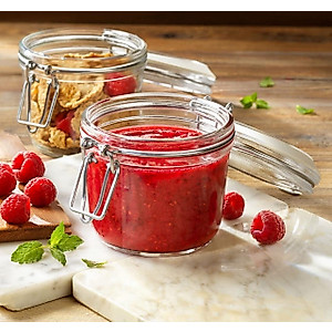 Bormioli Rocco Fido Cylinder Collection - Fido Jar - 0.35L (11.75 oz.) - Clear