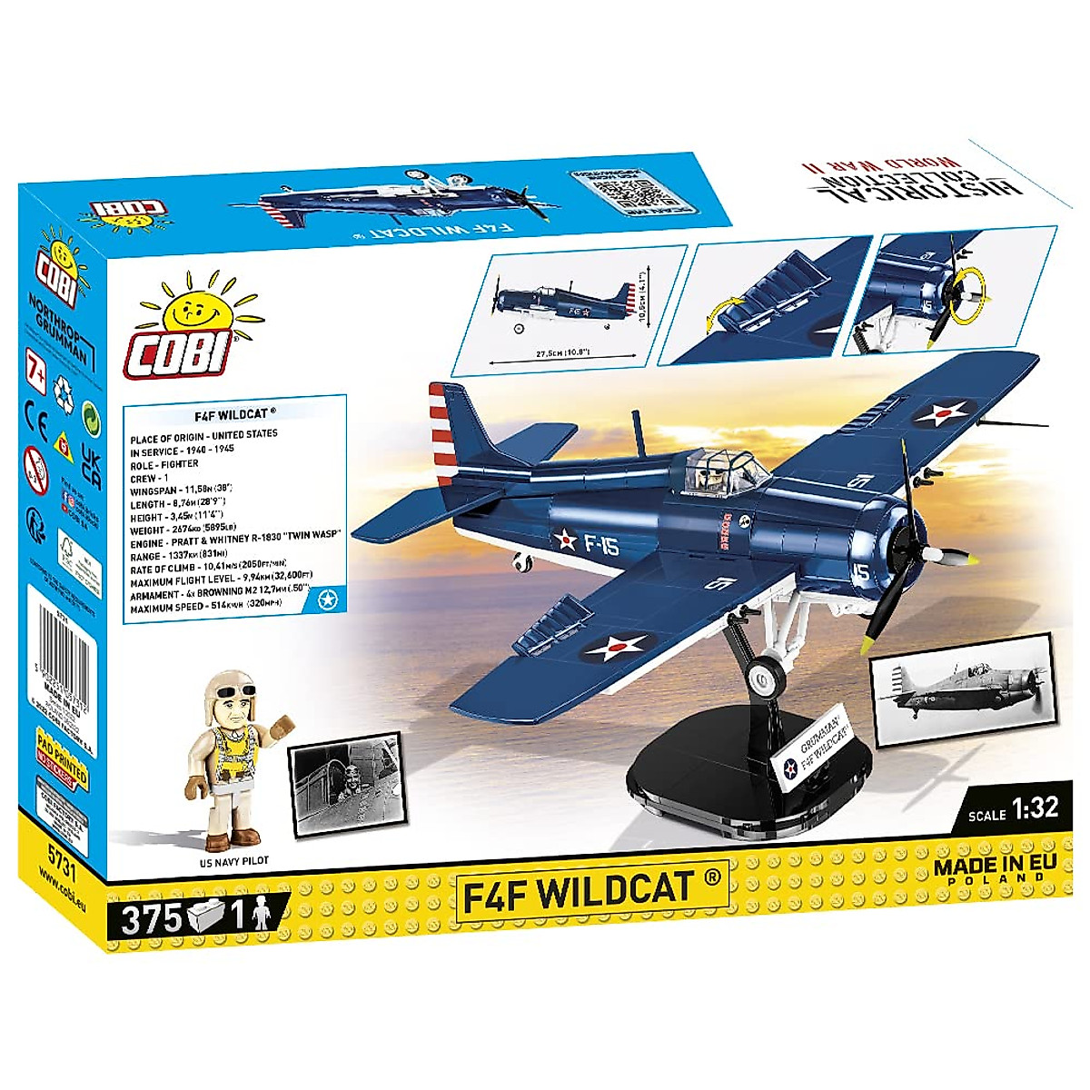 COBI F4F Wildcat (5731)