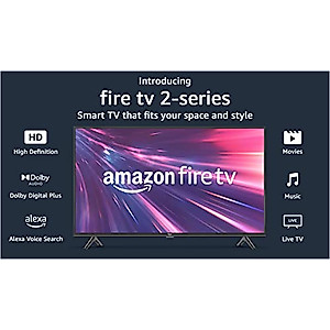 Introducing Amazon Fire TV 40" 2-Series 1080p HD smart TV with Fire TV Alexa Voice Remote, stream live TV without cable
