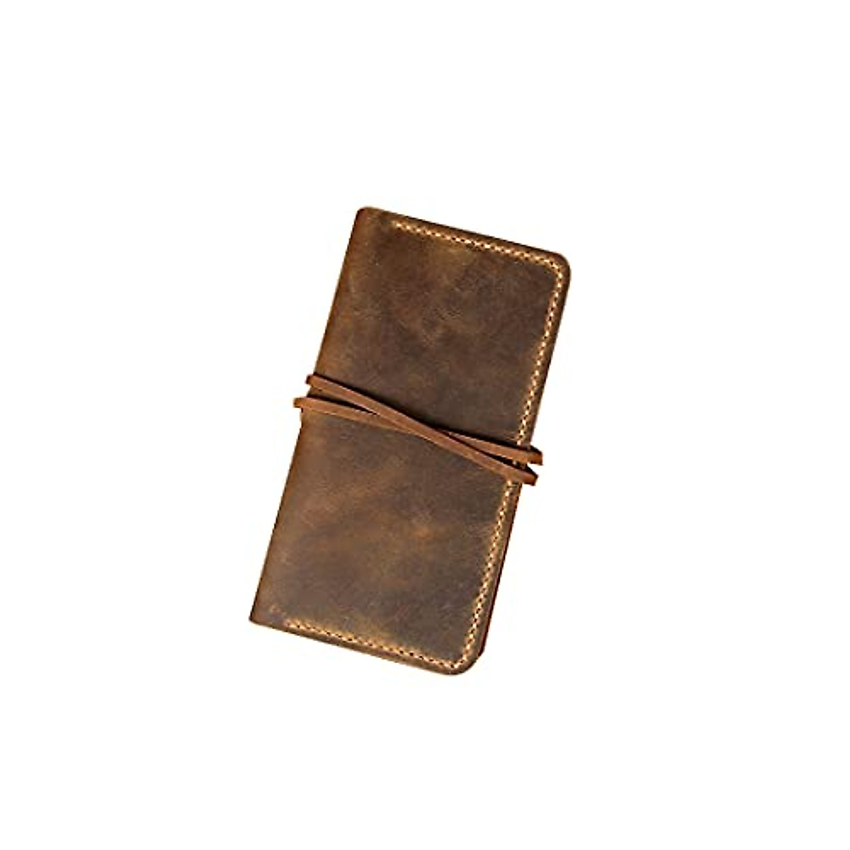 Personalized leather iPhone 11 Pro Max wallet Case/Vintage distressed genuine leather iPhone X XR XS Max Wallet case - IP005WS