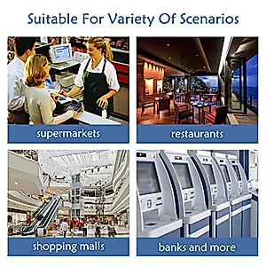 BESTEASY 2-1/4" x 85' POS Cash Register Roll Thermal Receipt Paper White Cash Register POS Receipt Paper (50 Rolls)