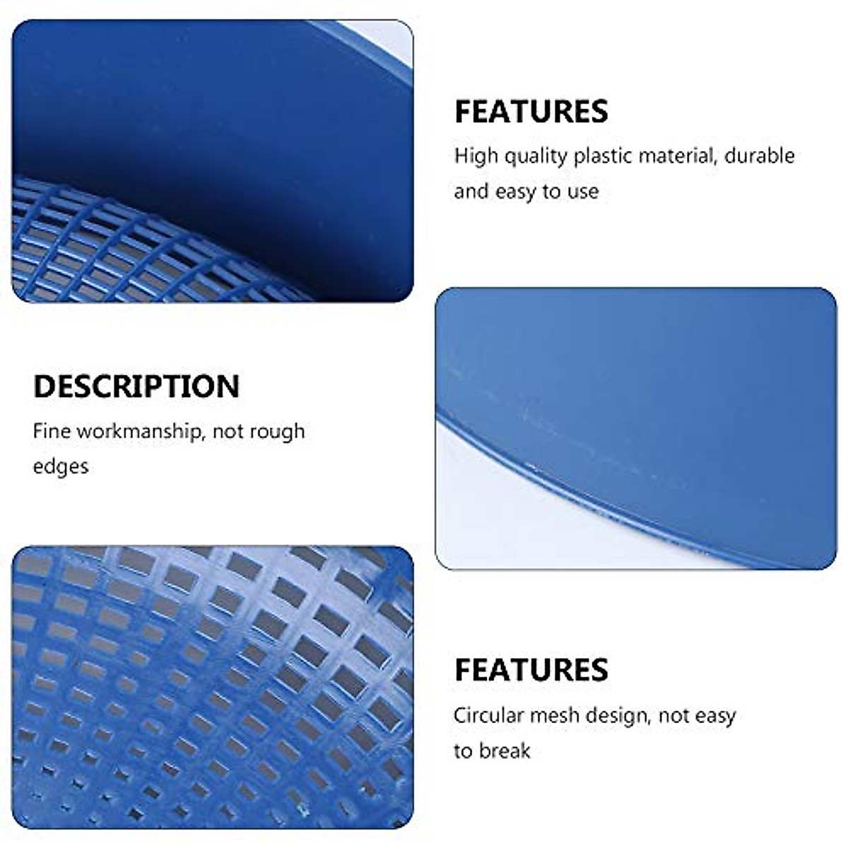 POPETPOP 8pcs Plastic Bird Nest-Bird Nesting Bowls Pigeon Nest Bowl Breeding Hatching Nest for Pigeons, Quails, and Small Birds