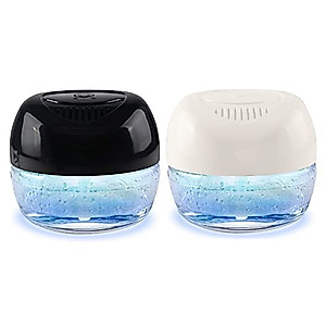 ap airpleasure 2-Pack Water-Based Purifier Air Washer, Air Revitalizer & Fresh Aire Freshener, Air Fresher with 7 LED Color Changing Mood Light for Rooms