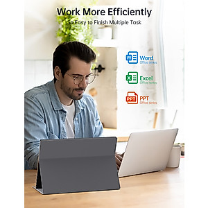 ForHelp 2k Portable Monitor 16inch 2560X1600 USB C Laptop Monitor HDMI Computer Display HDR IPS Gaming Screen w/Smart Cover & Dual Speakers, Travel Monitor for PC Mac Phone Xbox PS5 Switch Laptop