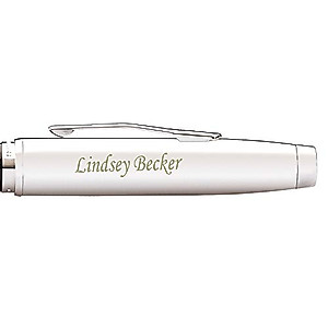 Dayspring Pens Cross Pen Set | Personalized Cross Coventry Ballpoint Pen and Pencil Set - Lustrous Chrome. Engraved Custom Pen Set Shipped in One Business Day