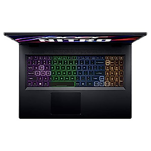 Acer Nitro 5 Gaming Laptop, 17.3'' FHD IPS 144Hz, 12th Gen Intel 12-Core i5-12500H, GeForce RTX 3050, 8GB RAM, 256GB PCIe SSD, Thunderbolt 4, RGB KB, WiFi 6, Win 11 Pro, Black, (AN517)