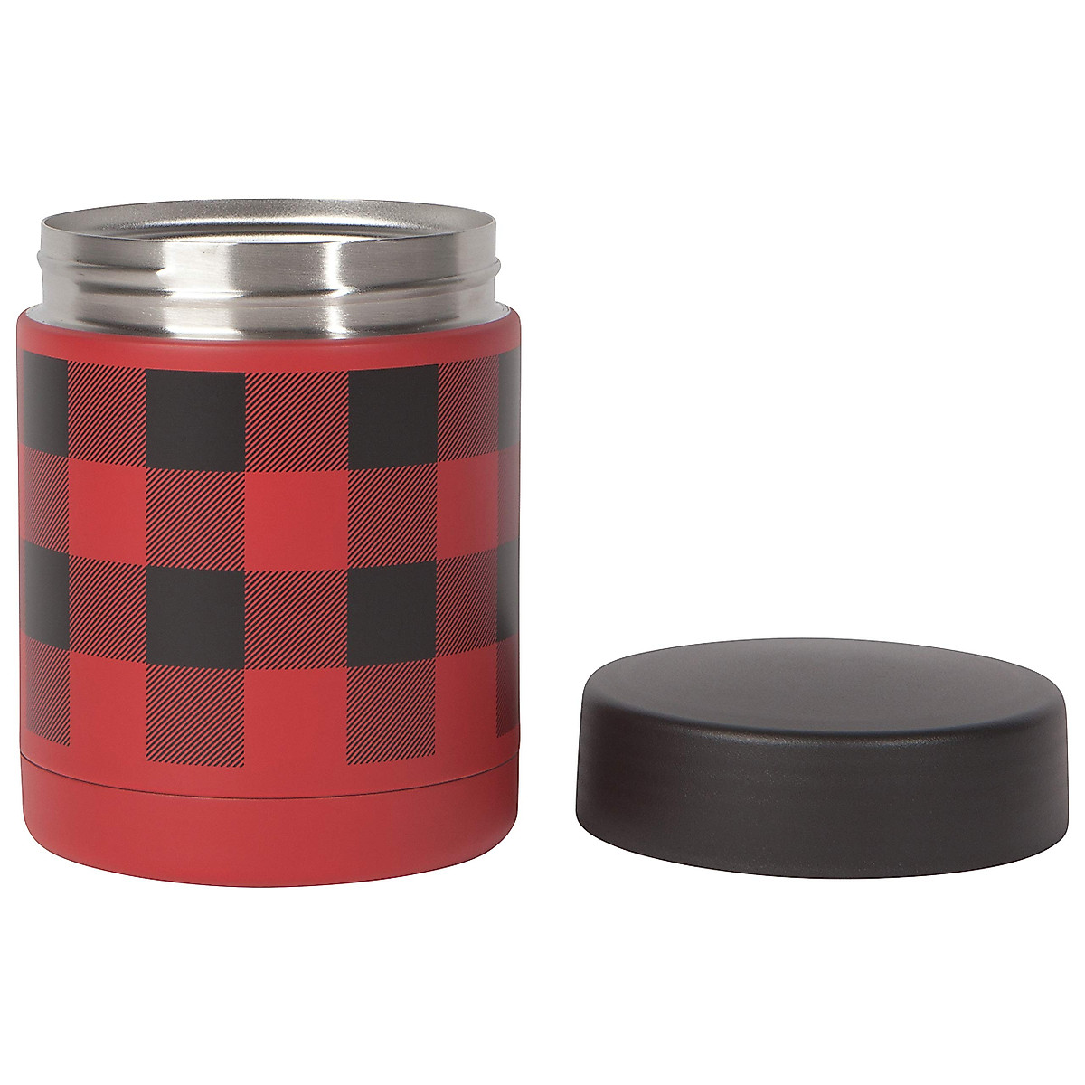 Now Designs Jar Roam Sm Buffalo Check Food Thermos, Small