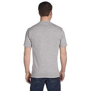 Hanes Men's Beefy-T Tall T-Shirt_Light Steel_Xtra Tall