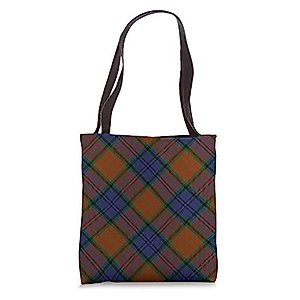 County Longford Irish Tartan Plaid Tote Bag