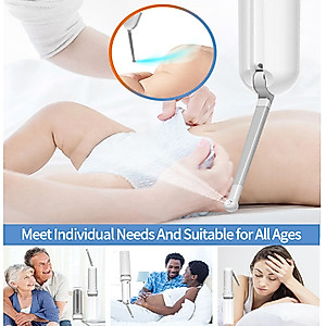 Travel Bidet Bottle, Portable Bidet Sprayer, Handheld Bidet Electric Bidet Rechargeable, Level 3 Mode for Personal Cleaning, Indispensable for Postpartum | Infant | Hemmoroid Care White