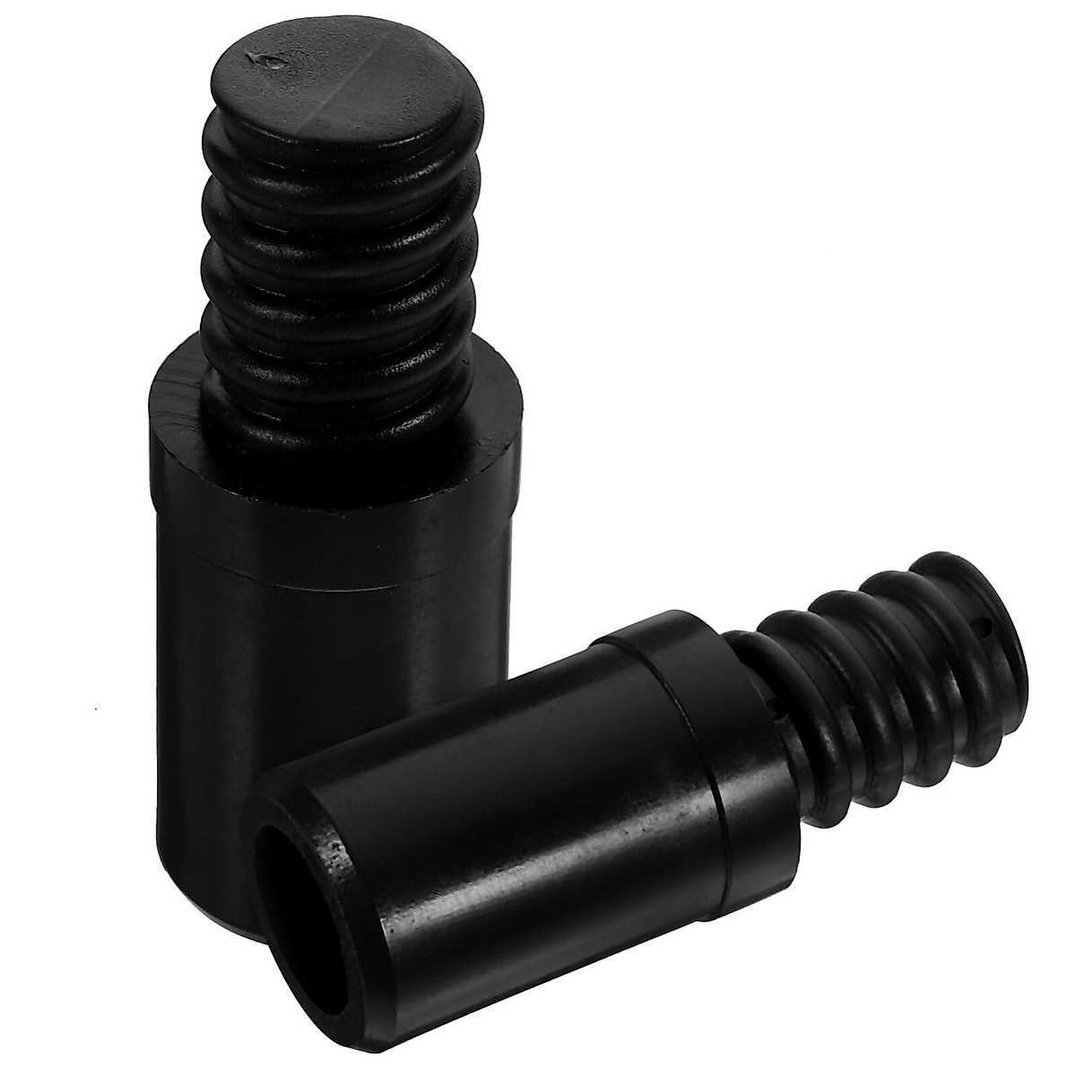GLEAVI Broom Stick Repair Push Broom Handle Replacement 2pcs Threaded Tips Replacement for Extension Poles Repairing, Push Broom Handle Threaded End Handle Replacement Extension Pole