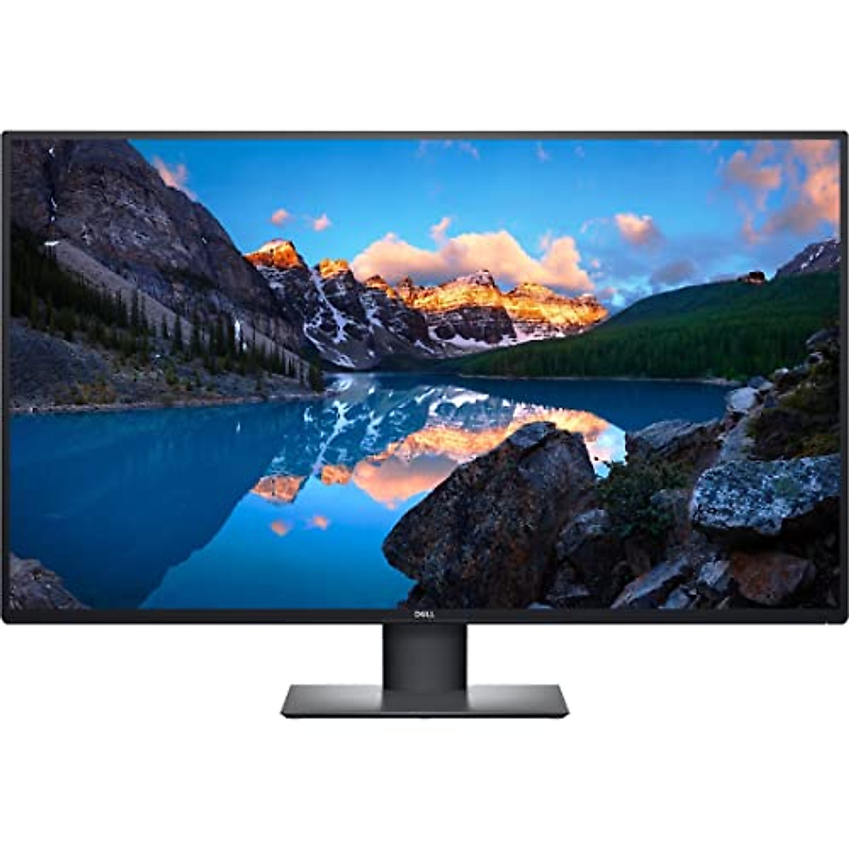Dell U2720QM 27 Inch UltraSharp 4K UHD, IPS Ultra-Thin Bezel Monitor (HDMI, DisplayPort, USB-C), VESA Certified, Silver, Black