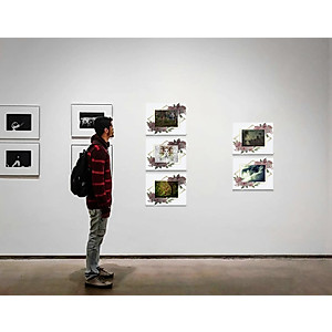 Frame Amo 8x10 White Mat for Picture Frame, Bevel Cut 3.5x5.5 Opening for 4x6 Photo, White Core, 10-Pack