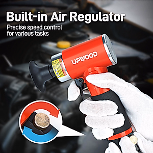 3inch Air Sander Angle Grinder with Roll Lock Wheel Set, Pneumatic Polishing Tool with 41pcs 3-inch sanding discs