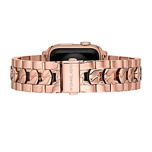 Michael Kors Women's 38/40mm Rose Gold Stainless Steel Band for Apple Watch®, MKS8020