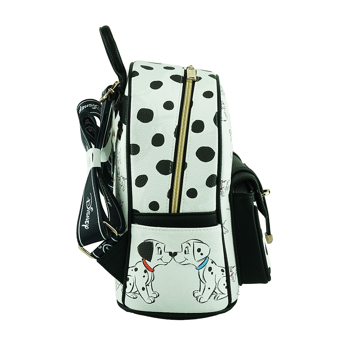 Wondapop Disney 101 Dalmations 11" Vegan Leather Fashion Mini Backpack
