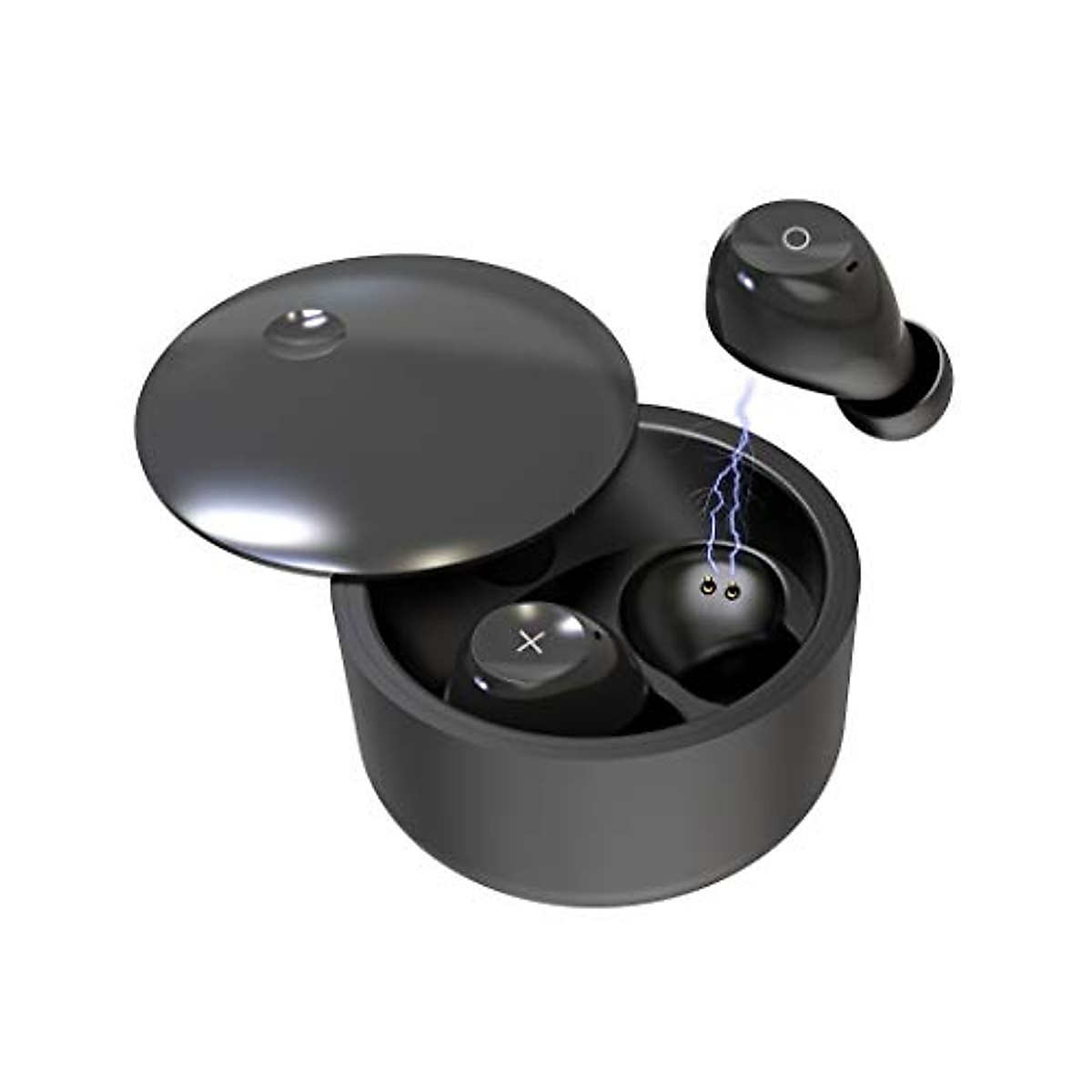 CHEERLINK Wireless Earbuds Bluetooth Headphones 5.0 Earphone, 3D Stereo Sound Earphones Portable with Charging Case Bulid-in Mic IPX7 Waterproof Earbuds TWS for Work/Running/Travel/Gym