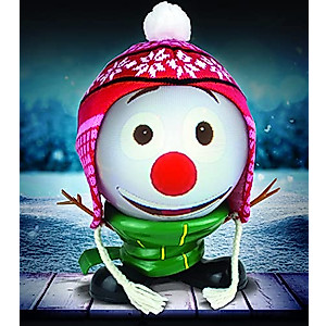 ANIMAT3D Mr. Chill Talking Animated Snowman with Built in Projector & Speaker Plug'n Play