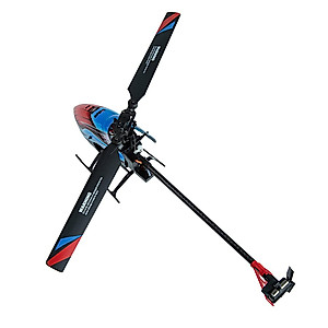 WLtoys XK K200 4CH 6-Axis Gyro Altitude Hold Optical Flow Localization Flybarless RC Helicopter RTF (with 1 Battery)