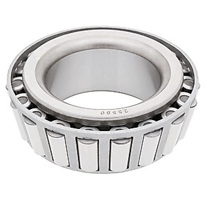 [1-Set] 5,200-7,000 lbs Trailer Axle Replacement Bearings, Cones: 14125A & 25580, Cups: 14276 & 25520, Tapered Roller Bearings [Fits Spindle D42, 2.125'' x 3.375'' and 2.250'' x 3.375'']