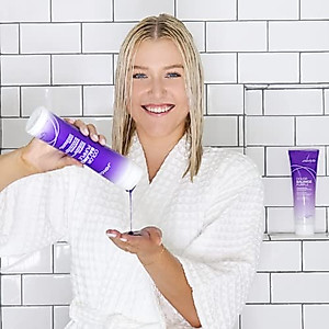 Color Balance Purple Shampoo | For Cool Blonde, Gray Hair | Eliminate Brassy Yellow Tones | Boost Color Vibrancy & Shine | UV Protection | With Rosehip Oil & Green Tea Extract | 10.1 Fl Oz