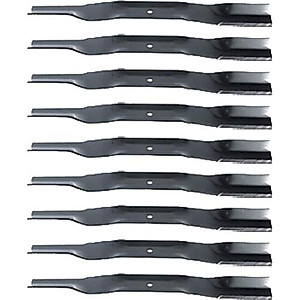 (9 Pack) Premium Medium Lift Replacement XHT Lawn Mower Blade Fits Toro/Wheel Horse 108976402P | 21.718752" x 2.25" / 0.4375" Hole