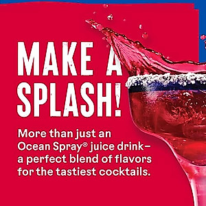 Ocean Spray® Strawberry Margarita Cocktail Mixer, Drink Mixer Made with Real Fruit Juice, 32 Fl Oz Bottle