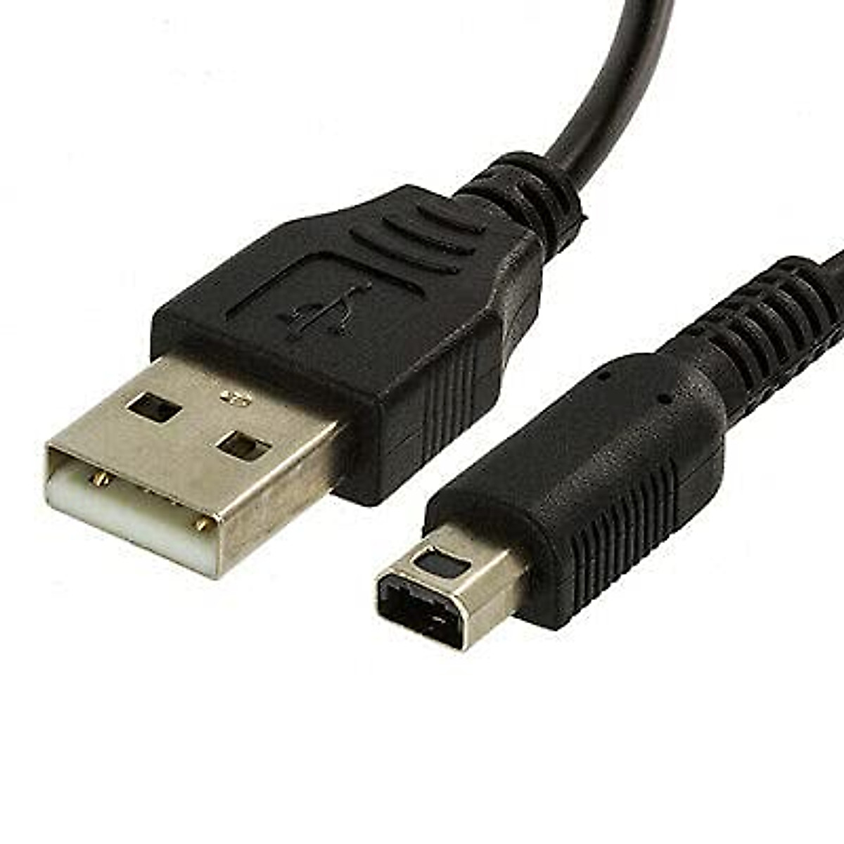 OLKIEQZ 3DS USB Charger Cable, Power Charging Lead Compatible for Nintendo New 3DS XL/New 3DS/ 3DS XL/ 3DS/ New 2DS XL/New 2DS/ 2DS XL/ 2DS/ DSi/DSi XL（4FT Black