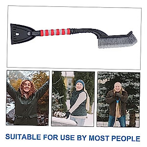 Yardwe 2 pcs Snow Shovel Accessories for Men Snow Brush for Trucks Windshield ice car ice Scraper and Brush car Tools car Snow Remover Outdoor Broom Ice Removal Shovel Forklift Winter abs