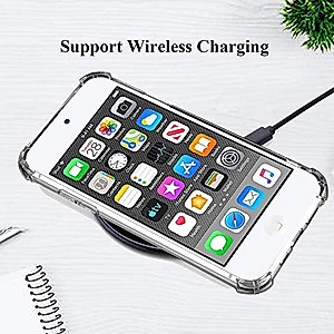 ZIYE Compatible with iPod Touch 7th Generation Case,iPod Touch 6 5 Case Clear,Shockproof Protective Case for iPod Touch 5/iPod Touch 6/iPod Touch 7 Case Turtle
