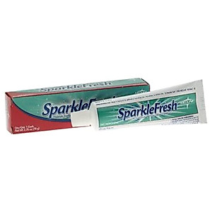 Medline SparkleFresh Fluoride Toothpaste, Mint Flavor, 2.75 oz